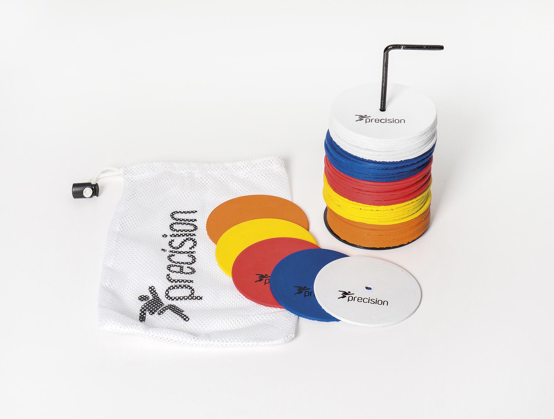 Precision Small Rubber Marker Discs - (Set of 50) - Total Rugby Direct